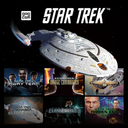 Gog додав шість класичних ігор star trek - Web-city